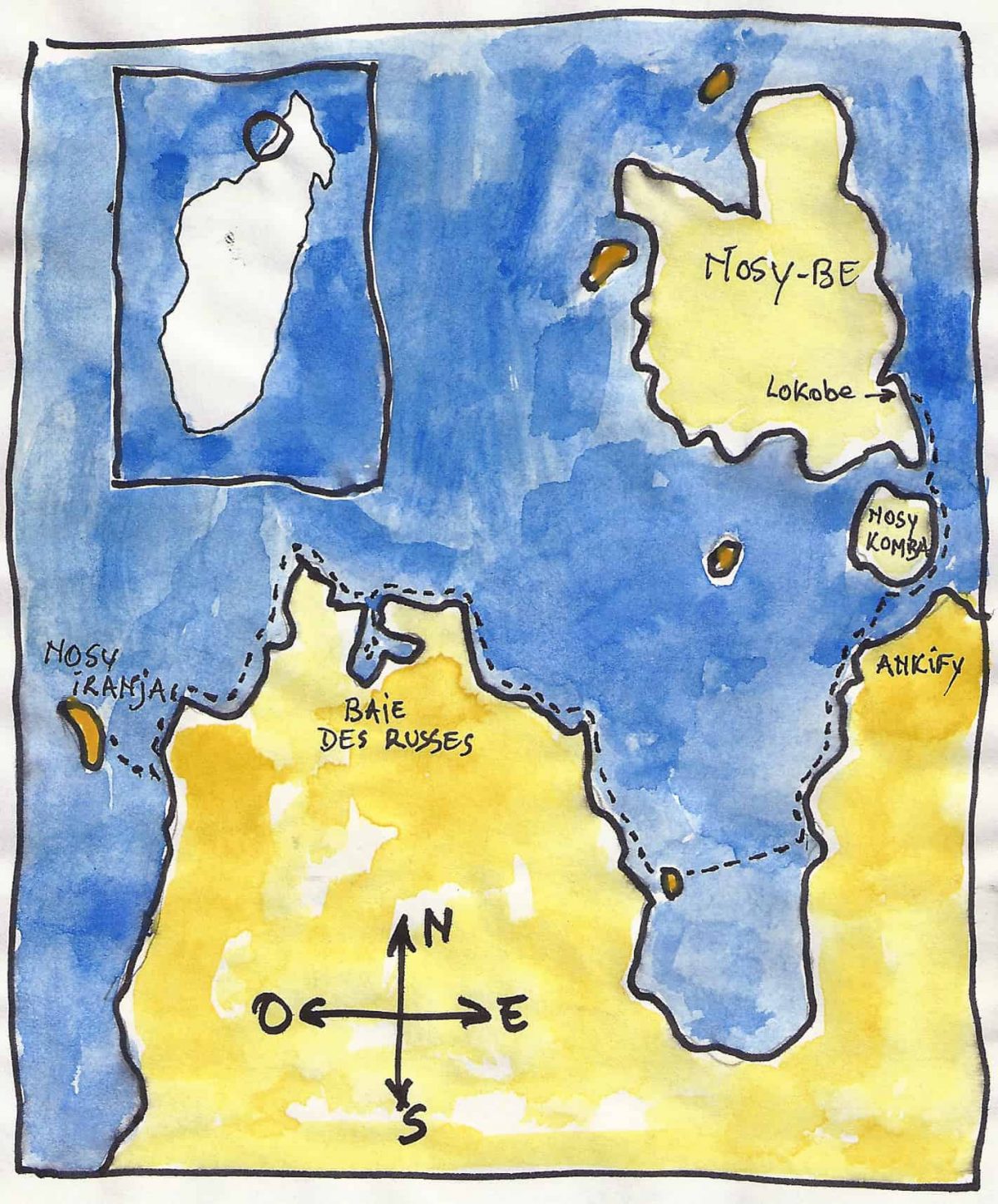 Kayak à Nosy Be | Mada Expéditions